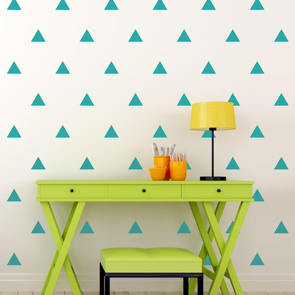 Triangle Wall Decals - Etsy