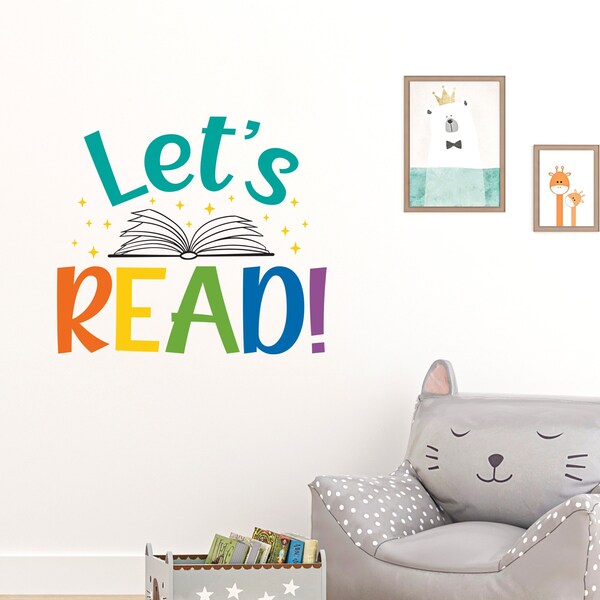 Library Wall Decals - Etsy