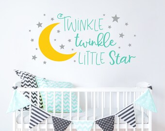 Twinkle Wall Decal | Etsy