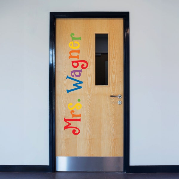 Door Decals for Classroom - Etsy