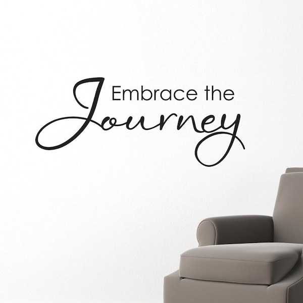 Journey Quote Decal - Etsy