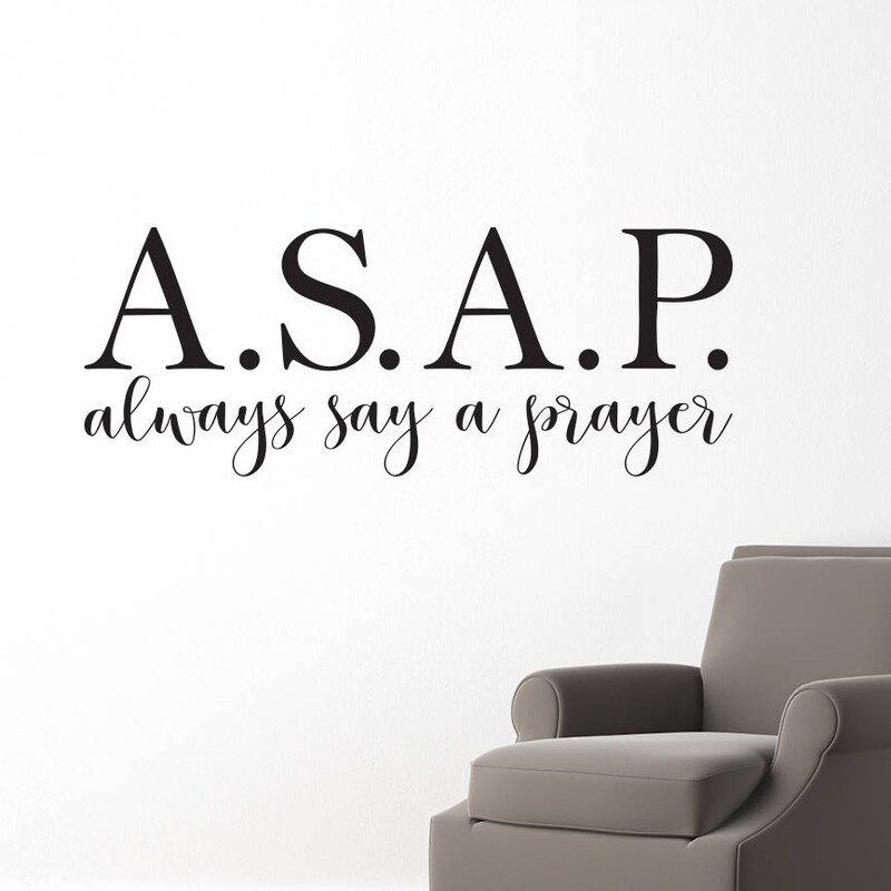 Prayer Decals - Etsy