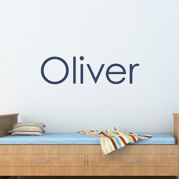 Name Wall Decal - Etsy
