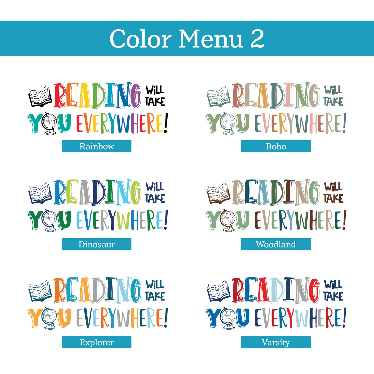 Reading Will Take You Everywhere Wall Decal Classroom Vinyl - Etsy