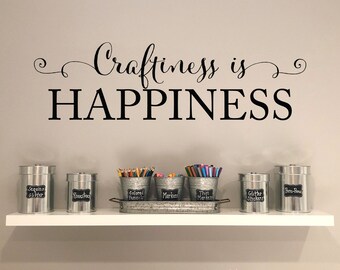 Craft Room Decal | Etsy