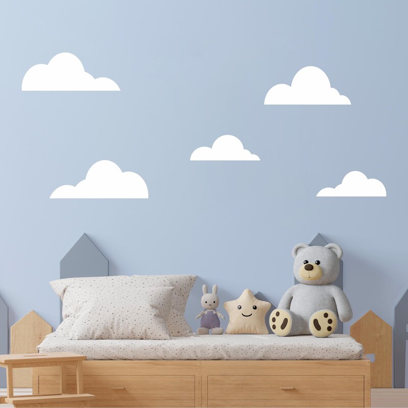 Cloud Wall Decals - Etsy