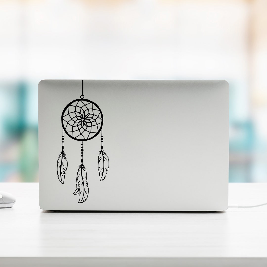 Dreamcatcher Laptop Decal | Dream Catcher Sticker - Etsy