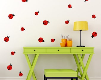 Ladybug Wall Decal - Etsy