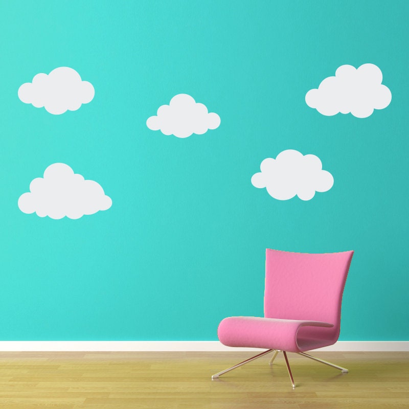 Cloud Wall Decals - Etsy