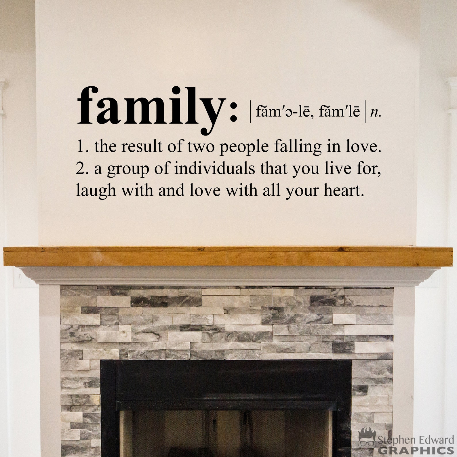 Family Definition Wall Decal at Sherry Ramos blog