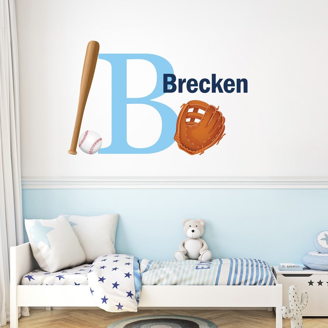 Baseball Decal Set | Ball, Bat, Glove Decals | Sports Vinyl Stickers ...