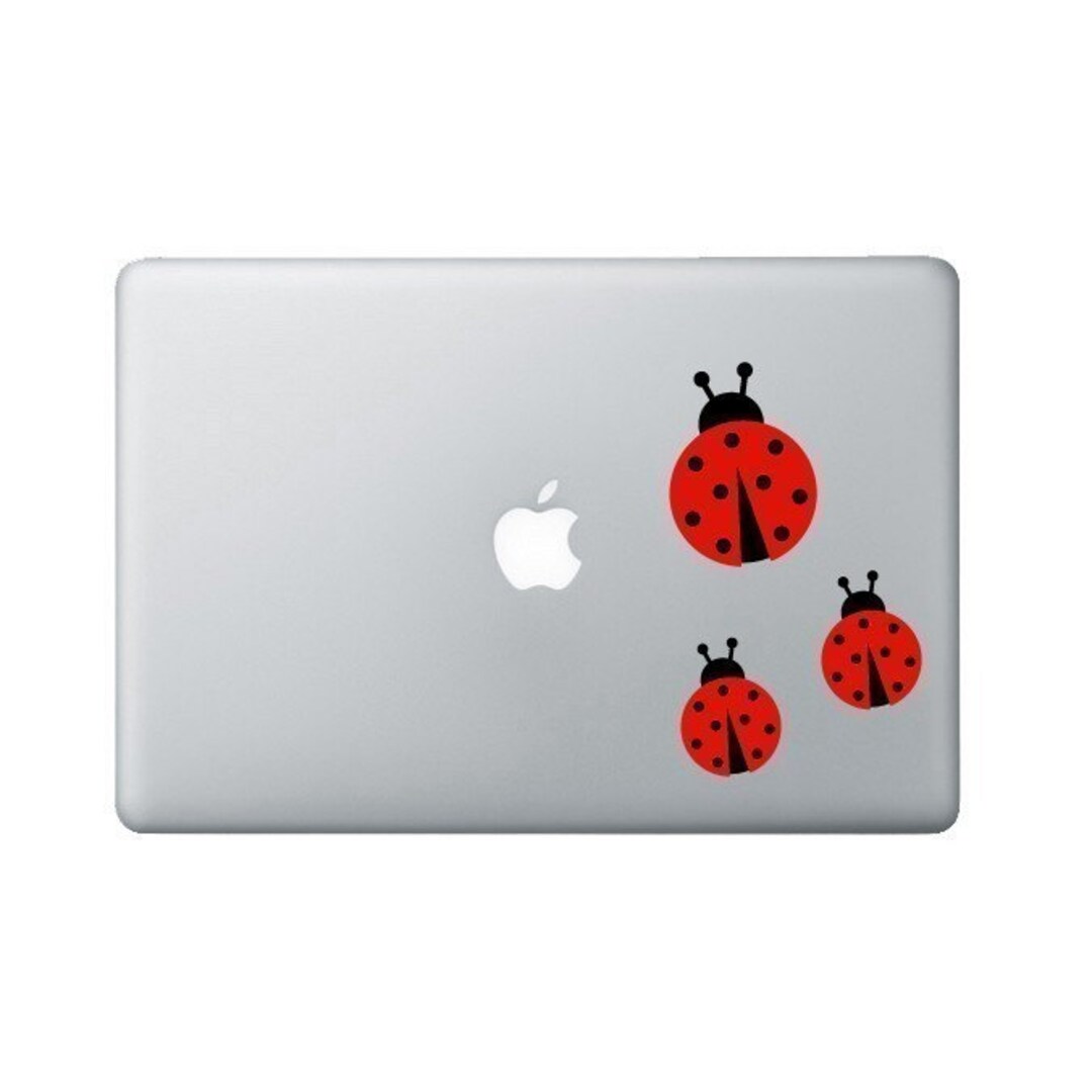 Ladybugs Laptop Decal - Ladybug MacBook Decal - Laptop Sticker - Etsy