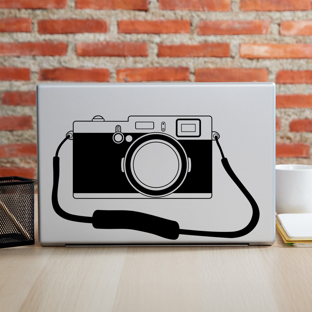 Camera MacBook Decal: Photographer Laptop Sticker - Etsy