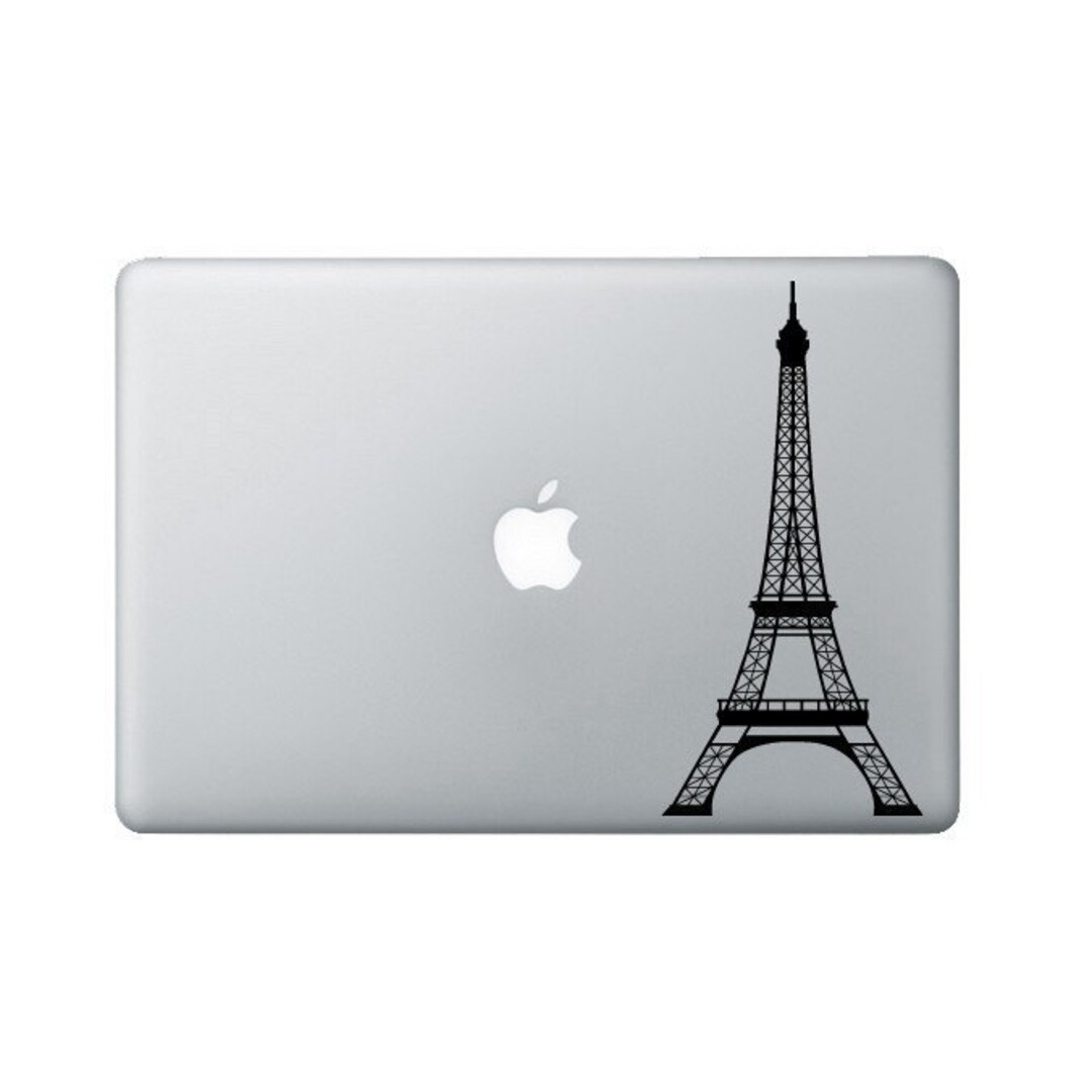 Eiffel Tower Laptop Decal: French MacBook Sticker - Etsy