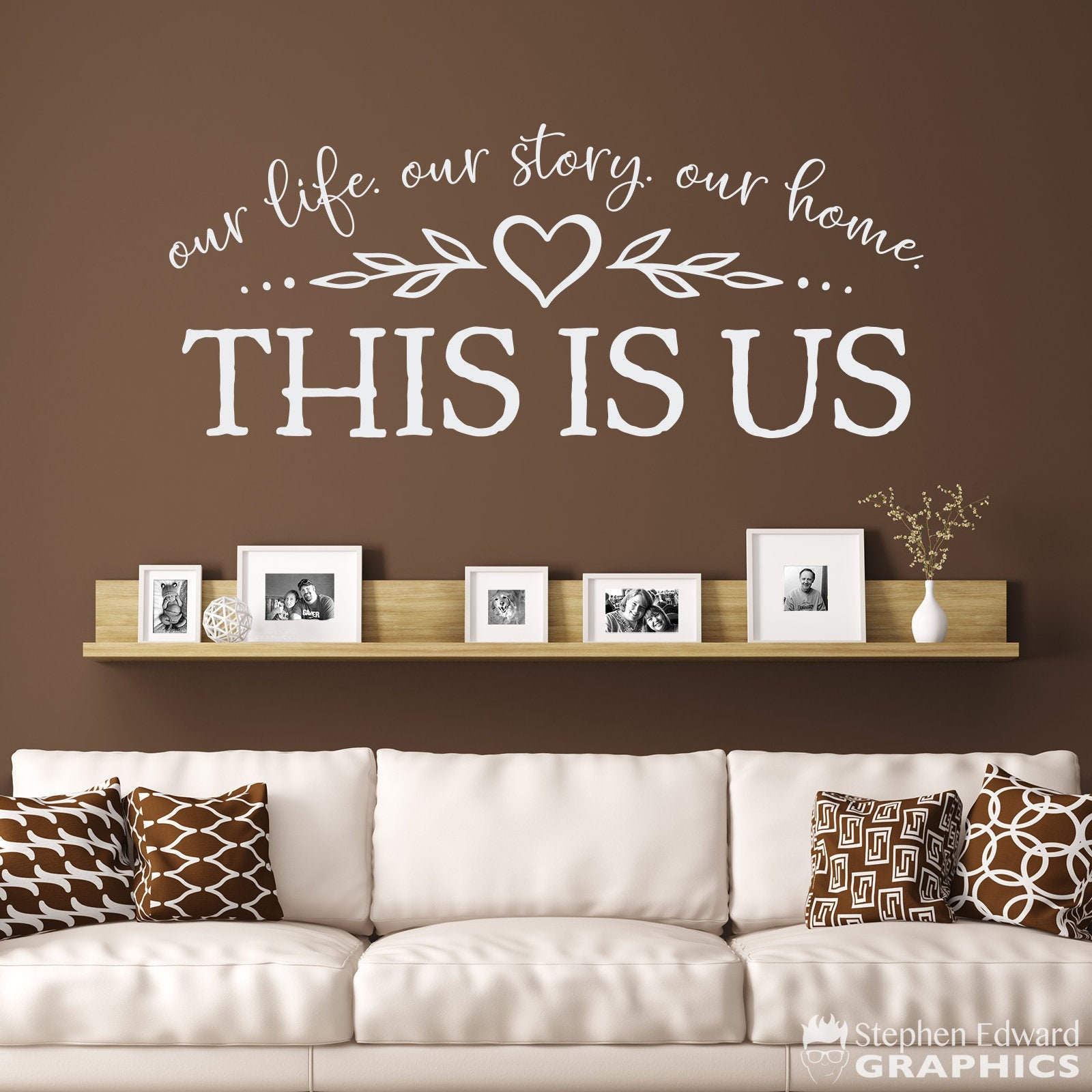 This is Us Decal Our Life Our Story Our Home Gallery Wall | Etsy