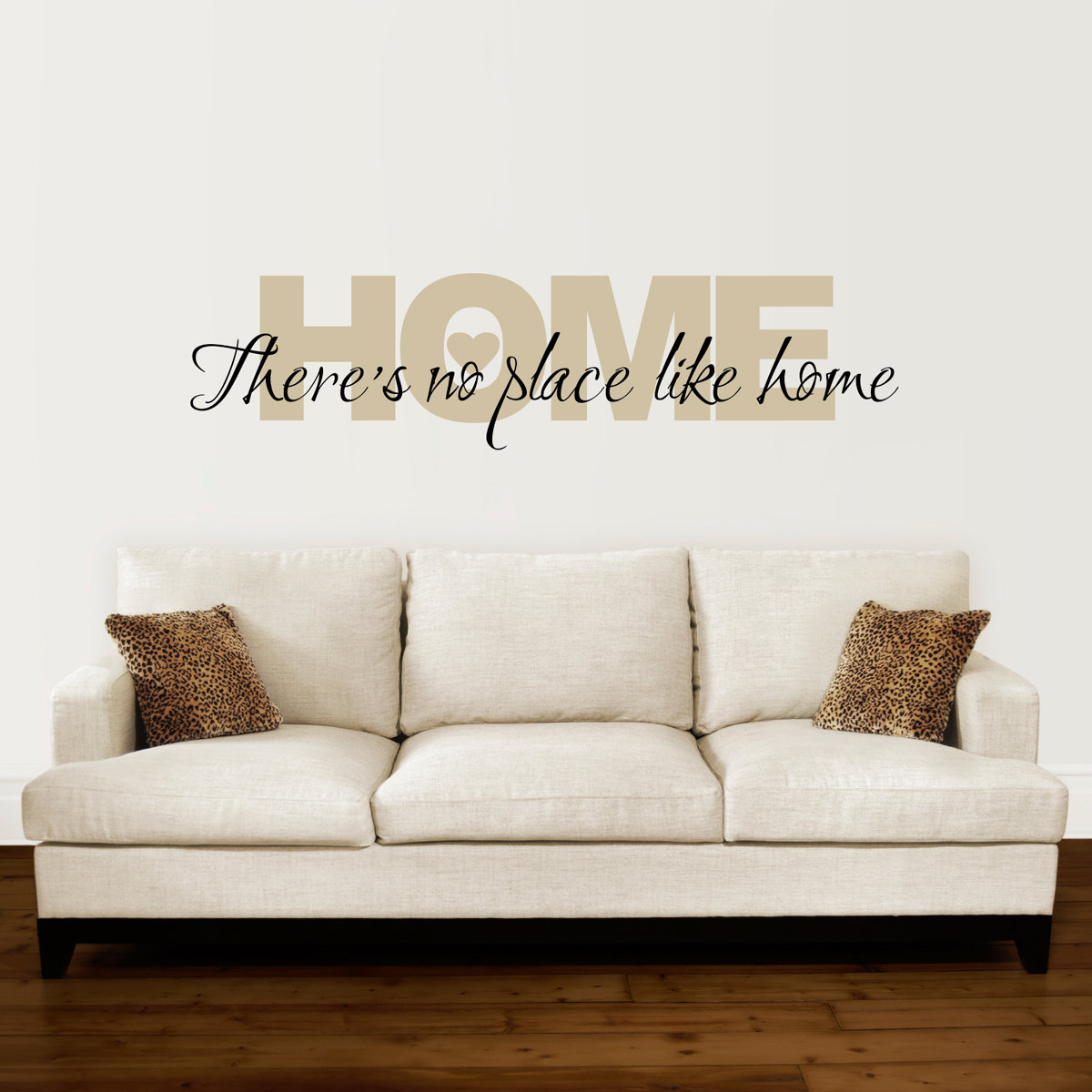There's No Place Like Home Wall Decal Home Quote Wall - Etsy
