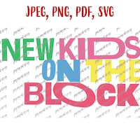NKOTB, New Kids on the Block, Inspired, Instant Digital Download ...