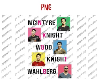 NKOTB, New Kids on the Block, Inspired, Instant Digital Download ...