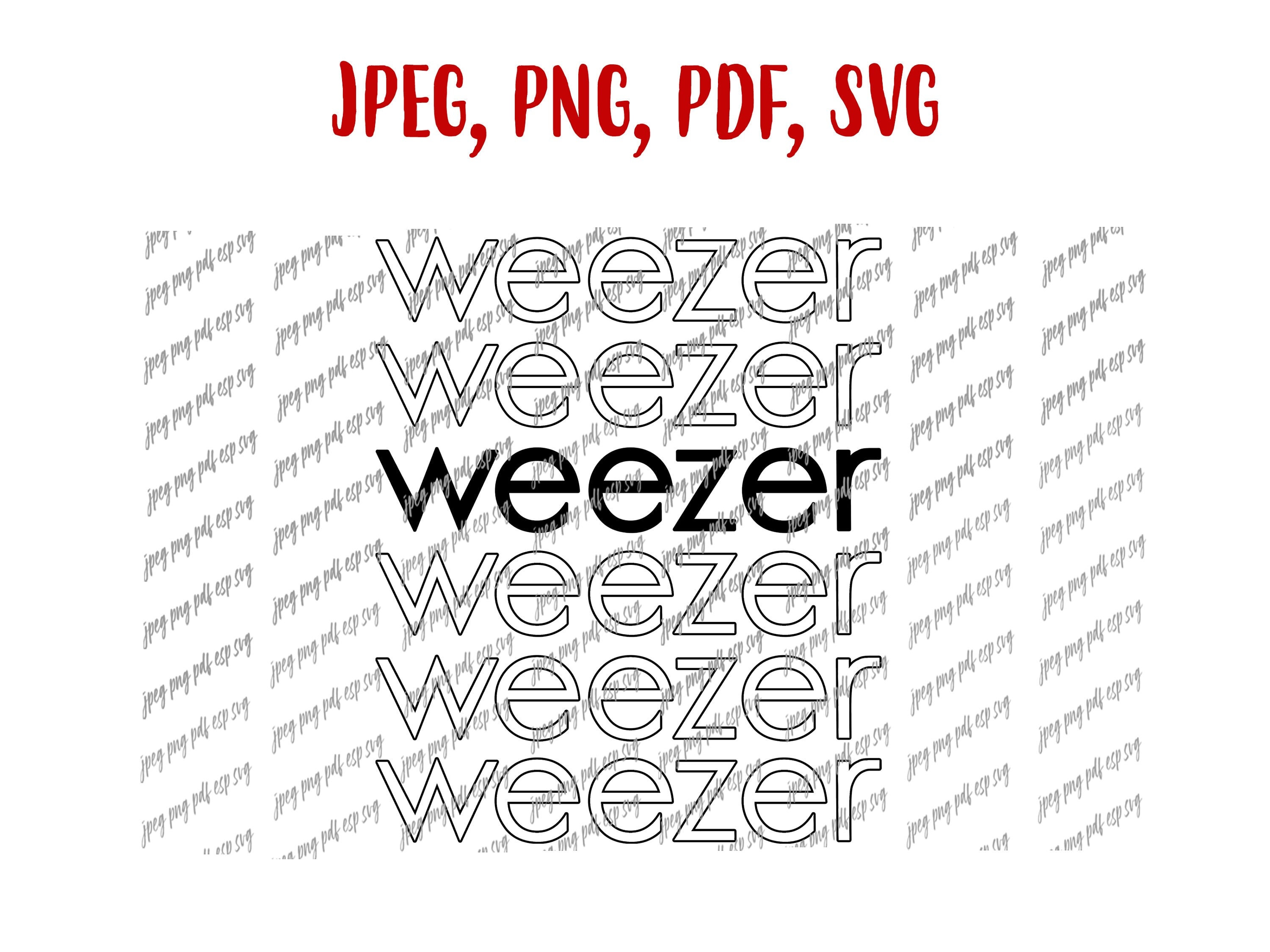 Weezer Logo Png