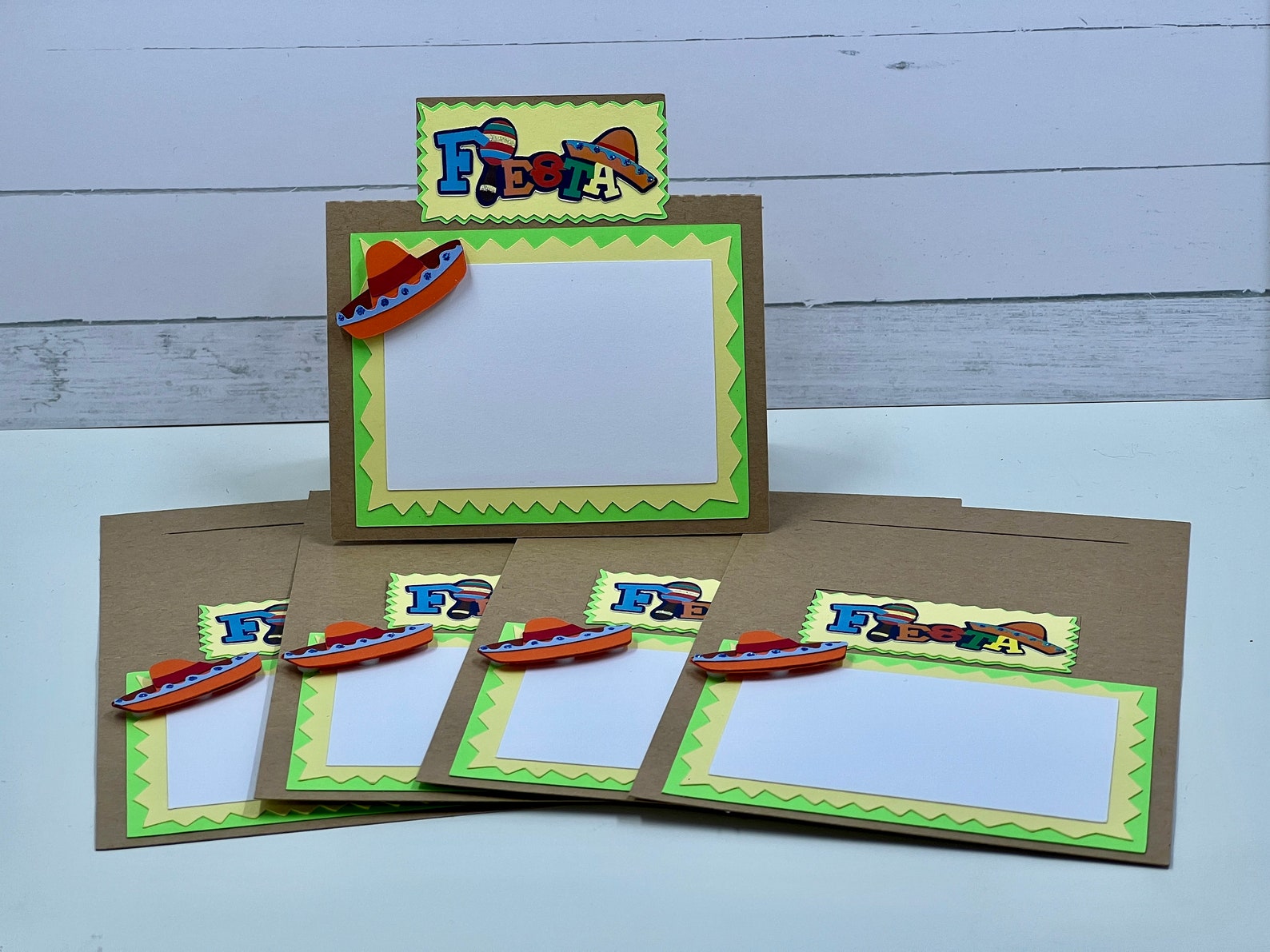 Fiesta Cinco De Mayo Sombrero Gourd Shaker Place Card Food Card - Etsy