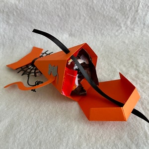 Cat Treat Box Halloween Die Cut - Set of 2 - Etsy