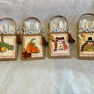 Happy Fall Scarecrow Pumpkin Gift Card Holders - Etsy