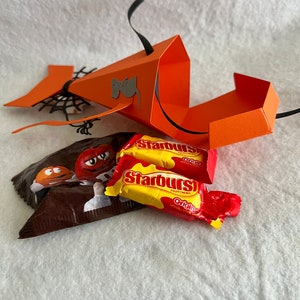 Cat Treat Box Halloween Die Cut - Set of 2 - Etsy