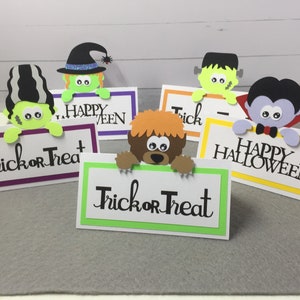 Halloween Frankenstein Bride of Frankenstein Werewolf Vampire Witch ...