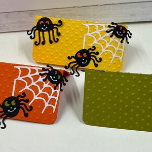 Halloween Spider Treat Bag Toppers- Set of 12 - Etsy