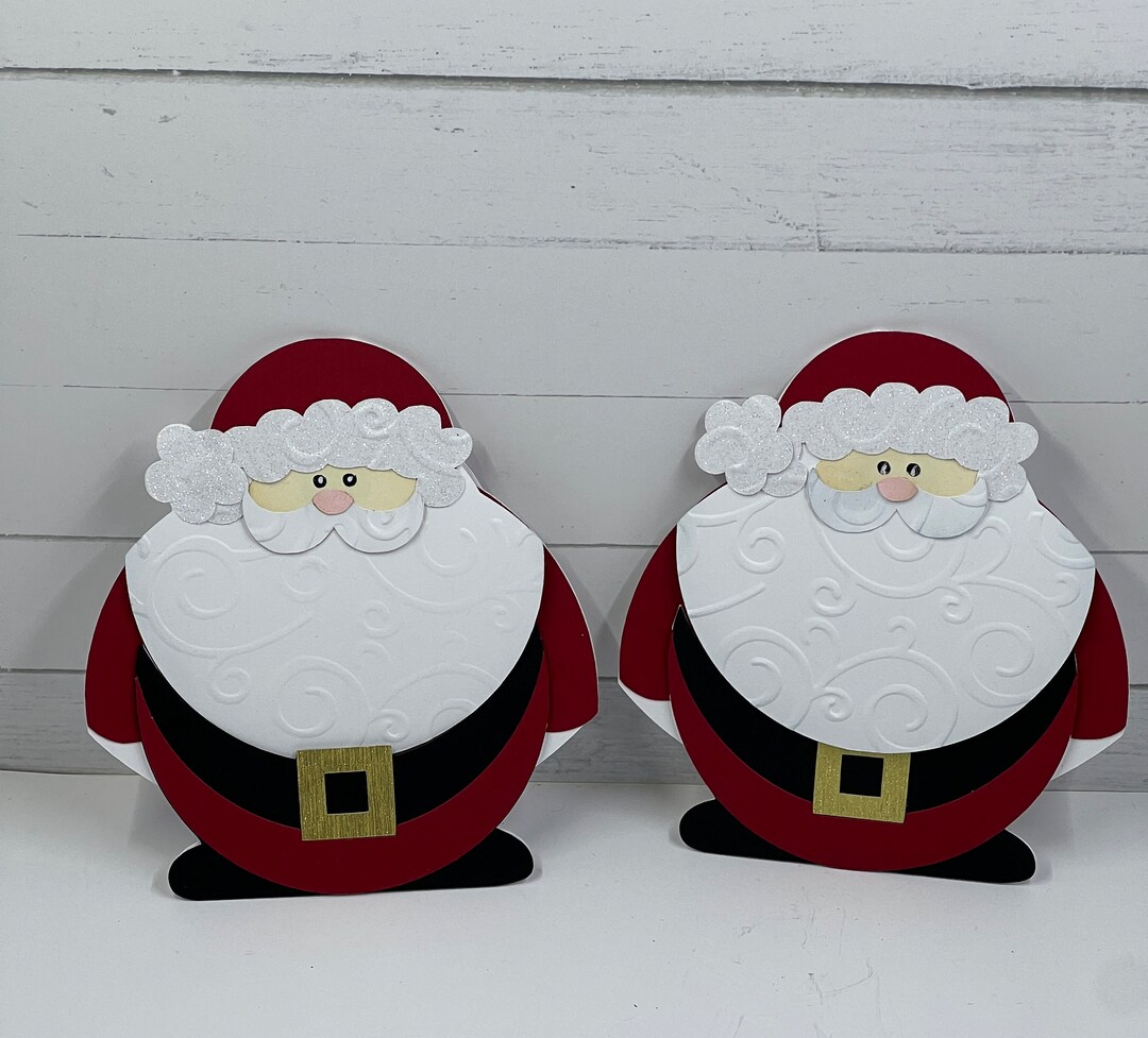 Santa Gift Card Holder- Set of 2 - Etsy