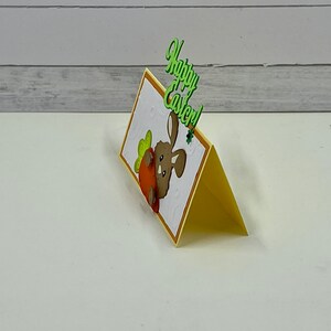 Bunny Carrot Happy Easter Treat Bag Toppers - Etsy