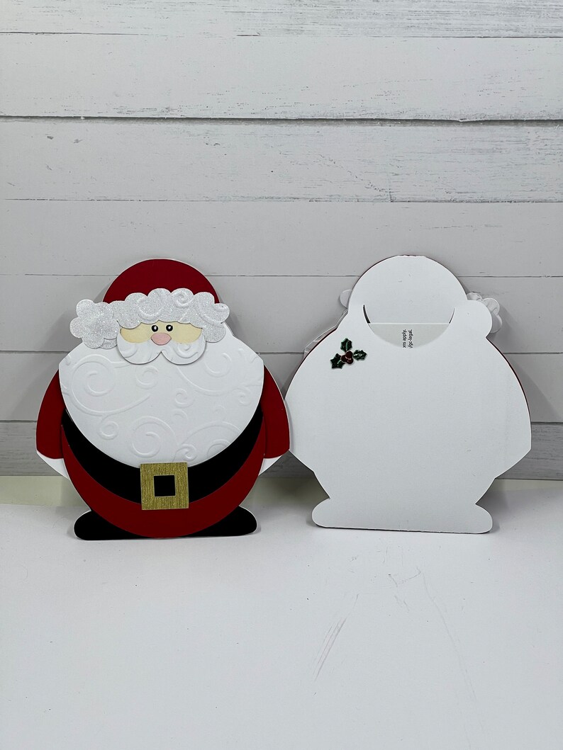 Santa Gift Card Holder- Set of 2 - Etsy