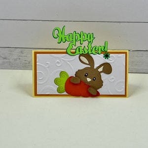 Bunny Carrot Happy Easter Treat Bag Toppers - Etsy