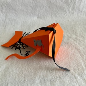 Cat Treat Box Halloween Die Cut - Set of 2 - Etsy