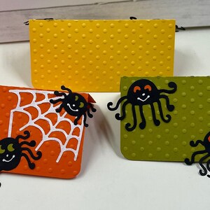 Halloween Spider Treat Bag Toppers- Set of 12 - Etsy