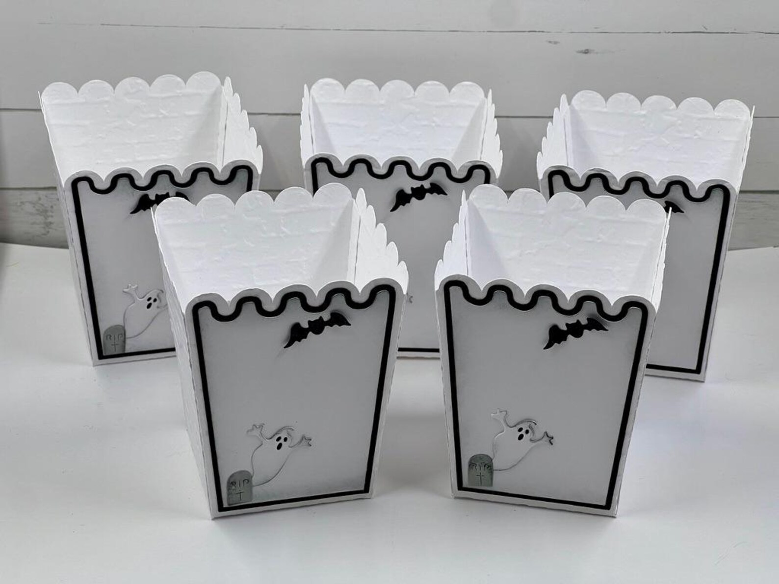 Halloween Ghost Popcorn Box Treat Boxes - Etsy