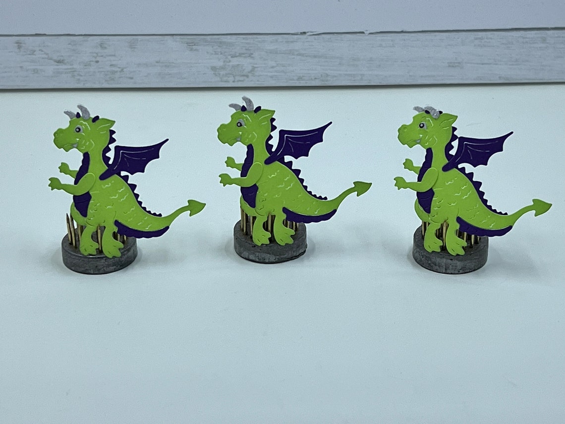 Medieval Dragon Scrapbook Embellishments - Etsy