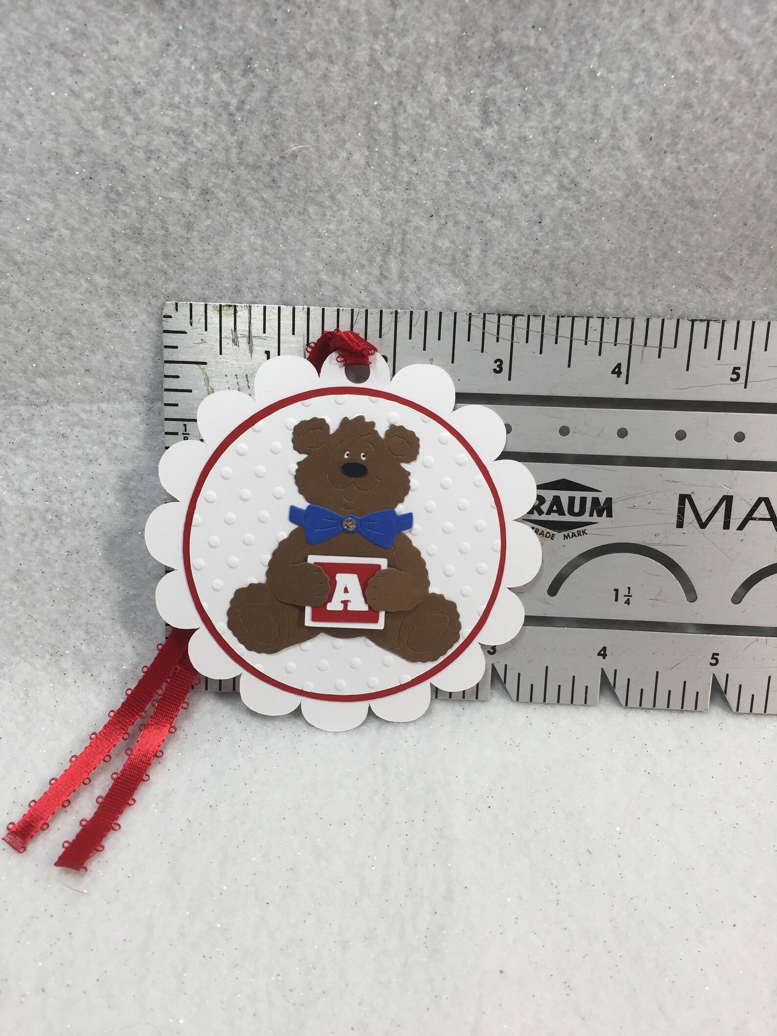 Teddy Bear ABC Red Yellow Blue Primary Color Teacher Library - Etsy