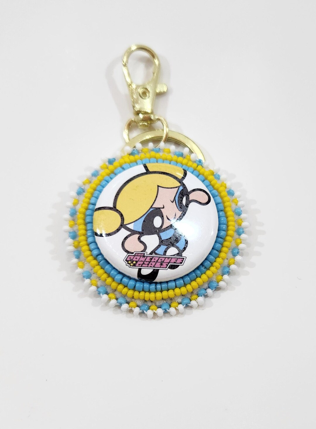 Powerpuff Keychain - Etsy