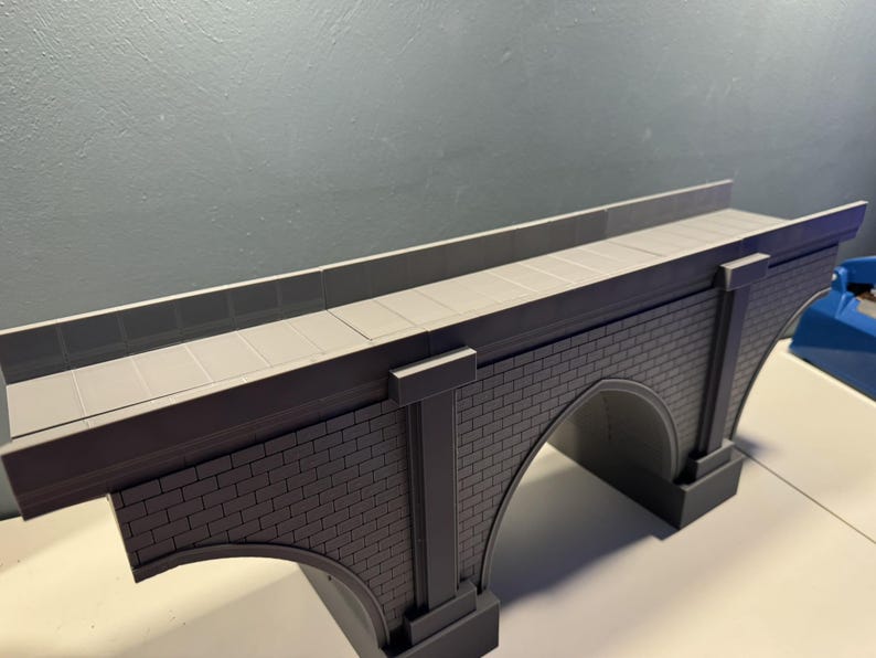 O-scale Double-arch Stone Viaduct Bridge – Semi-assembled (kit) - Etsy