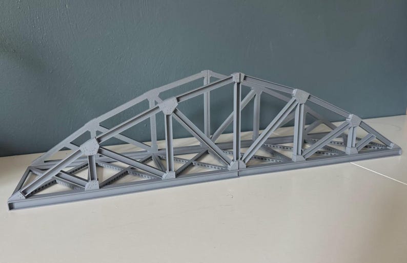 O Scale 80’ Single Bridge Kit Supports up to 4" Wide Track - Etsy