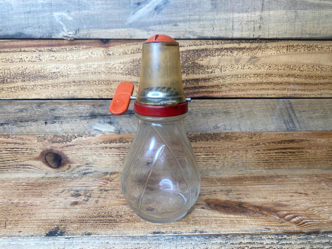 Vintage Federal Tool Corp Glass Chicago Nut Chopper Grinder W/ Measure ...