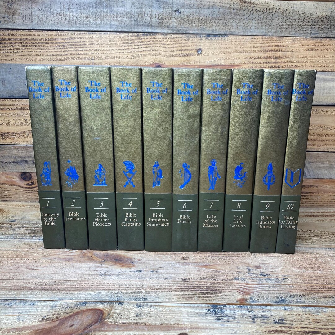 The Book of Life 10-volume Set - John Rudin & Co. - 1979 36th Edition ...