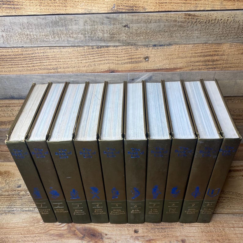The Book of Life 10-volume Set - John Rudin & Co. - 1979 36th Edition ...