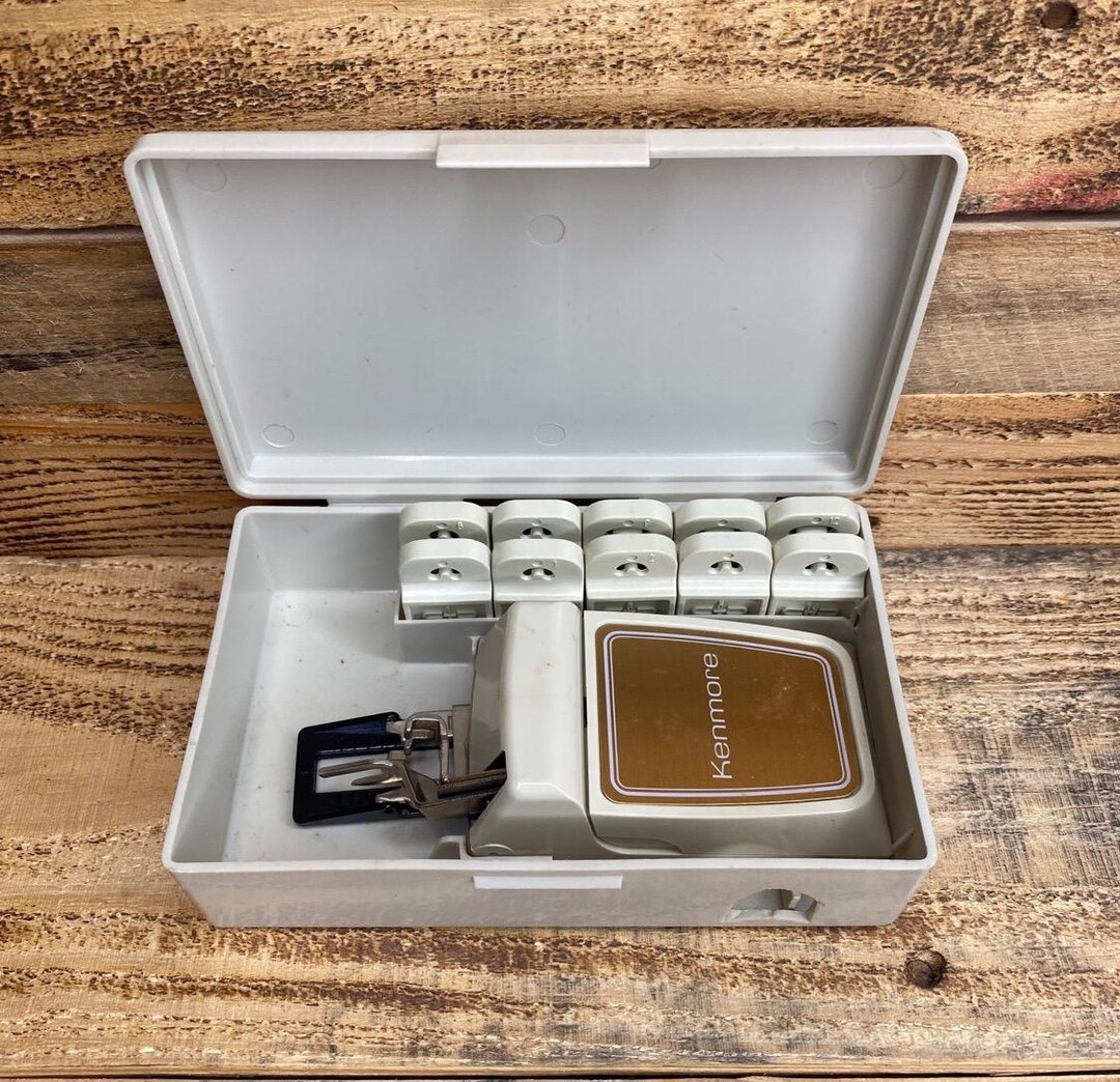 Kenmore Buttonhole Attachment Model # 20 6736 With Instruction Booklet ...