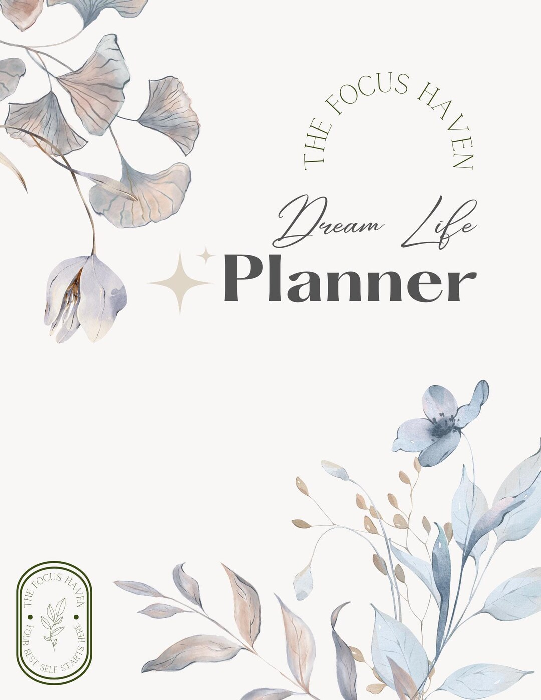 2025 Dream Life Planner for Her | Build Your Dream Life | Step by Step ...