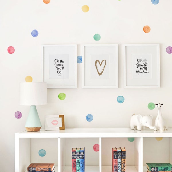 Polka Dot Wall Decal - Etsy