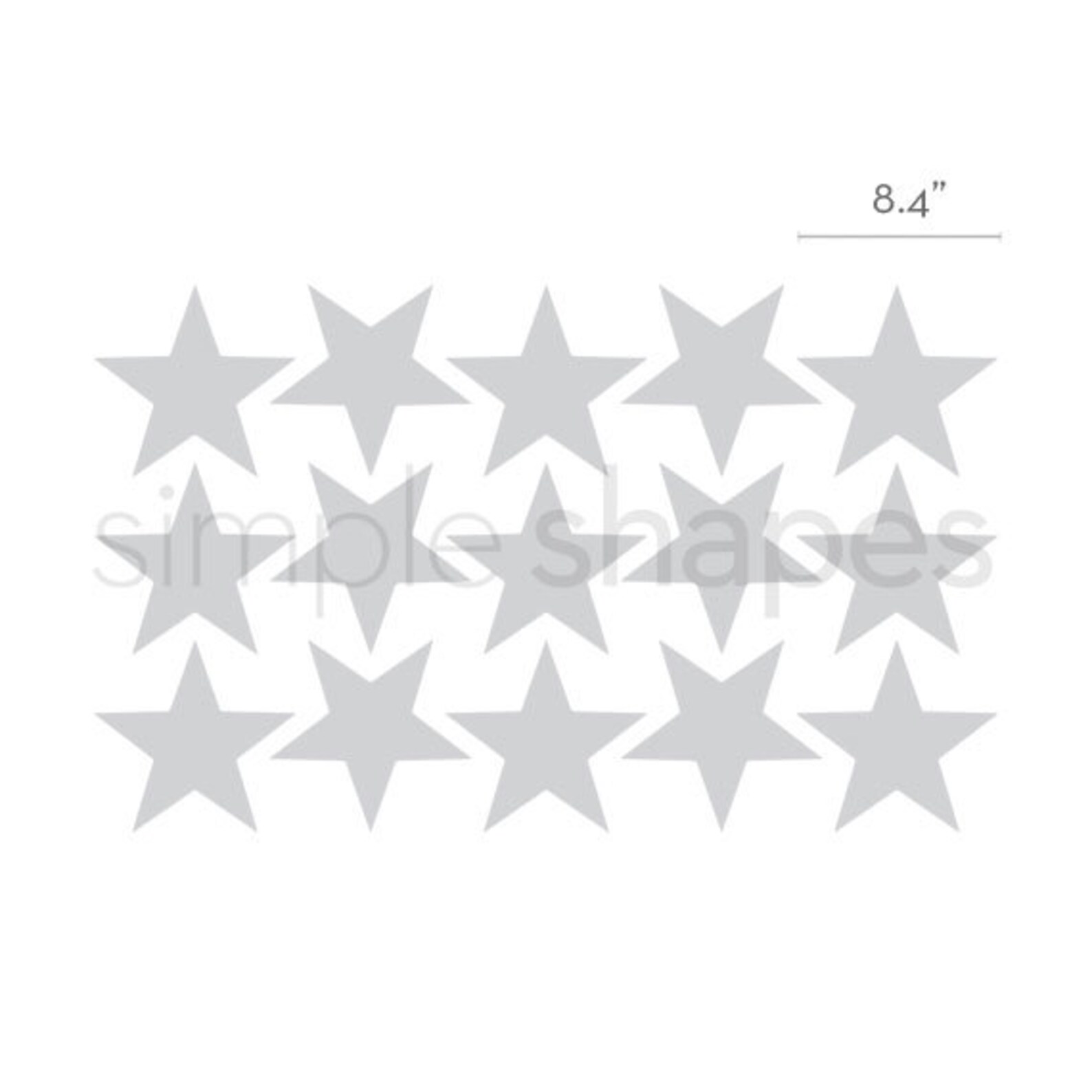 Large Stars Kids Vinyl Wall Sticker - Etsy Canada