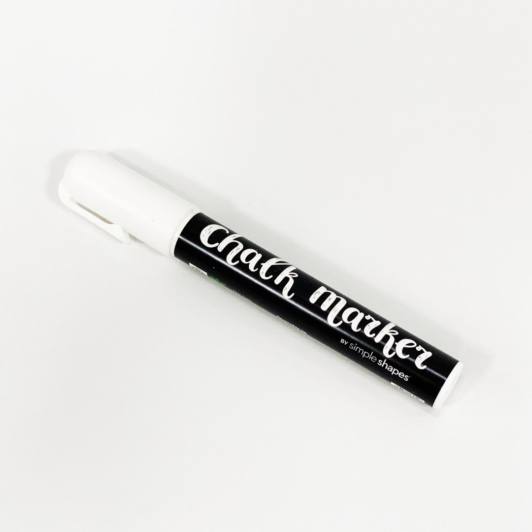 Chalk Ink - Chalkboard Marker - Chalk - Chickarts - White 6mm - White ...
