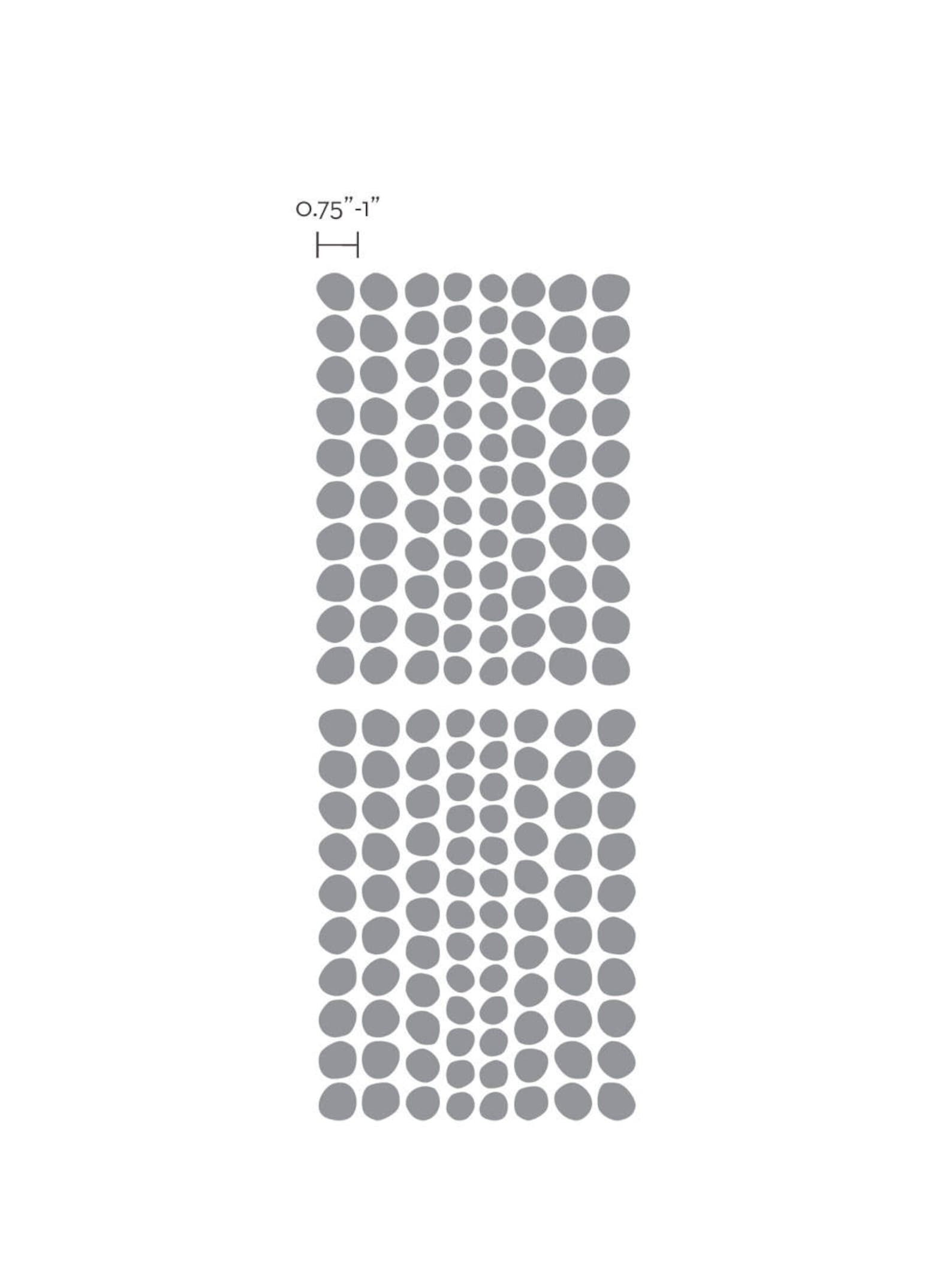 Irregular Dots Decals 0.75 1 Inch Dots Round Circle - Etsy